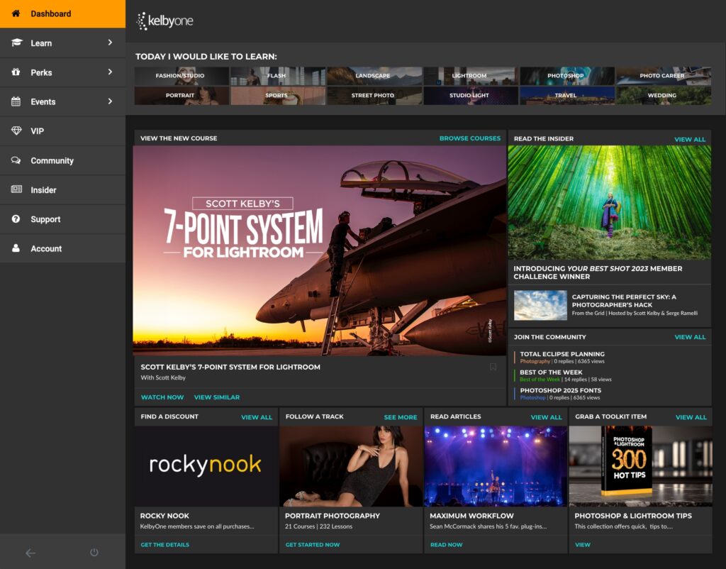 Premier Online Photoshop, Lightroom, and Photography Training | Search ...
